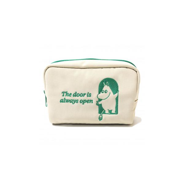 ムーミン MOOMIN 80th ALL STARS リバーシブル ポーチ ムーミン グリーン GR MMN013 表と裏で異なるデザインが楽しめるリバーシブル仕様で、気分に合わせて使い分けOK。コンパクトながらもしっかり収納できるサイズ感...