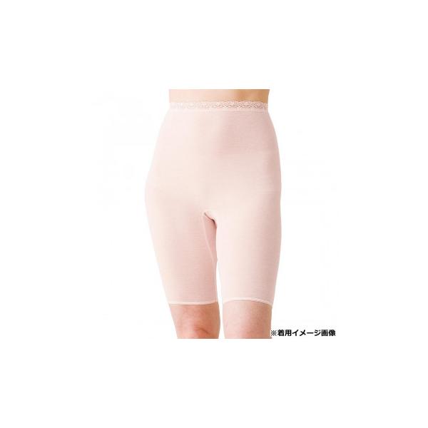ビビエルボ メディロン 薄手インナー 5分丈パンツ ミストピンク M 3347 メディロンの速乾性が発揮しやすいよう表素材(綿)と肌面素材(メディロン)をそれぞれ編み分けました。薄手で着ぶくれしないのが特長です。薄手インナーはメディロン肌着...