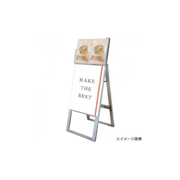 TOKISEI 常磐精工 カタログケーススタンド看板 Dタイプ A2片面 KCSKD-A2K Aサイズのカタログを配布できるケースが付いた横スライド式のスタンド看板です。パンフレットケース1段に付きスライド仕切り板1枚付属しております。 生...