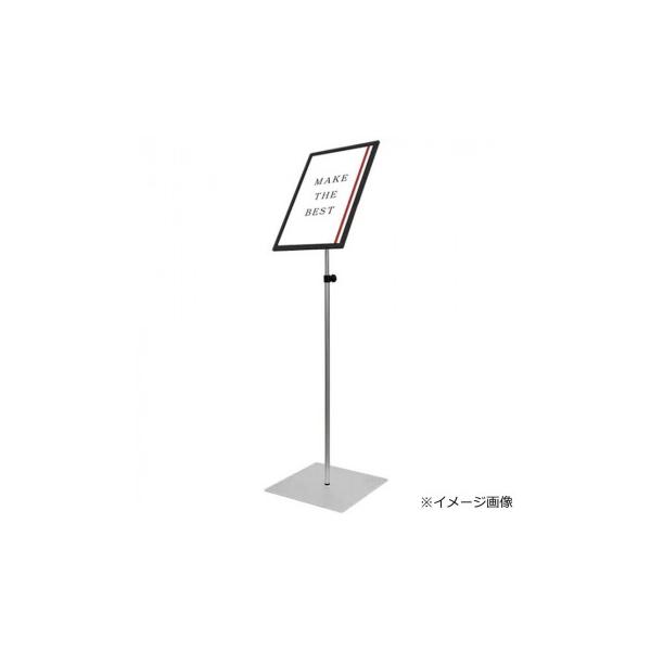 TOKISEI 常磐精工 エコポケットポール150　A3ブラック BEPPO-150A3 高機能かつリーズナブルなポールサインスタンドです。 生産国:日本 素材・材質:ポール:ステンレス(シルバー)ベース:ガルバニュウム鋼板面板:アルミ複合...