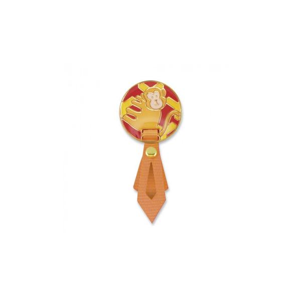 羽立工業 グラウンドゴルフ 干支リボンマーカー 申(さる) BH6077-J 干支をモチーフとした鮮やかなリボンマーカーです。今年の干支、自分の干支、友達の干支など、好みに合わせて選べます。 生産国:中国 素材・材質:スチール、ポリエステル...