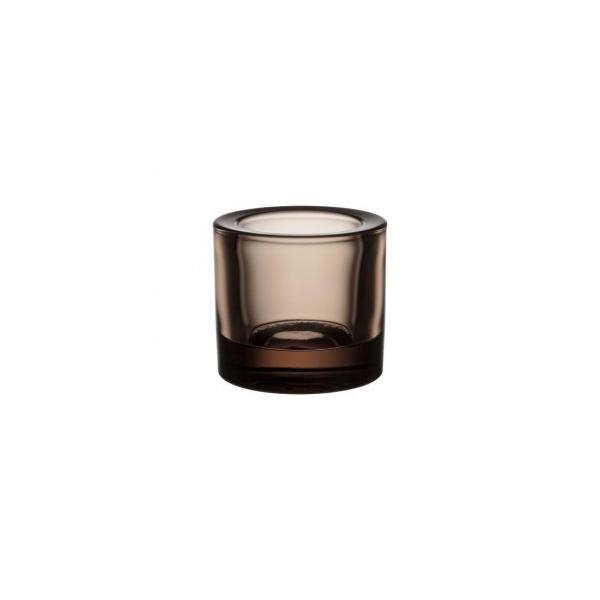 (A)Iittala　イッタラ　キビ キャンドルホルダホルダー リネン　1062235 厚みのあるガラスがキャンドルの柔らかな揺らめきを強調し、優しく心地よい輝きを放って、どんなお部屋も落ち着いた空間に変身させます。フィンランドにあるイッタ...