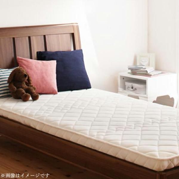 子どもの睡眠環境を考えた 安眠 マットレス 薄型・軽量・高通気 ジュニア ポケットコイル シングル ショート丈 【ts102661】