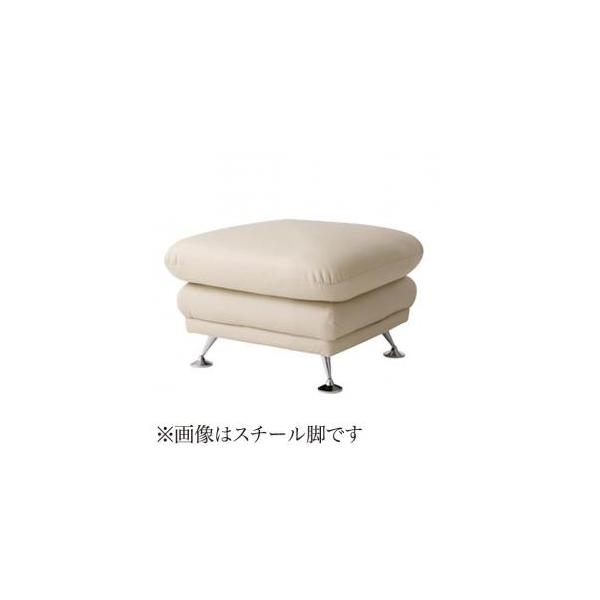 ハイバックソファ レザータイプ オットマン 木脚 【ts100614】