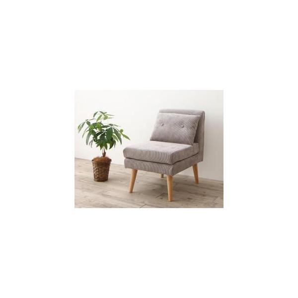 ダイニングソファ　北欧デザイン　クッション付 人気 おしゃれ 　1P 【ts111775】