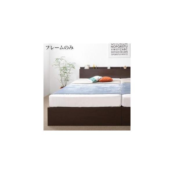 収納付きベッド シングルベッド セミダブルベッド 収納 収納付き 収納ベッド 大容量 収納ボックス ベッドフレームのみ Bタイプ シングル 組立設置付 【ts120054】