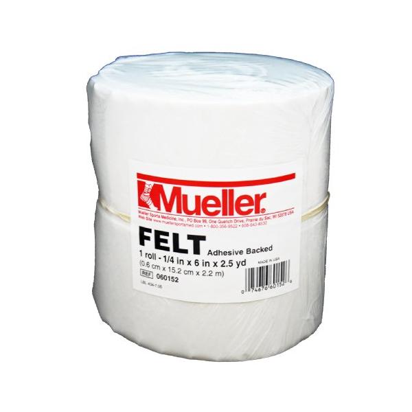 Mueller(ミューラー) フェルト のり付き ロール状 6mm 060152 厚さ9mm