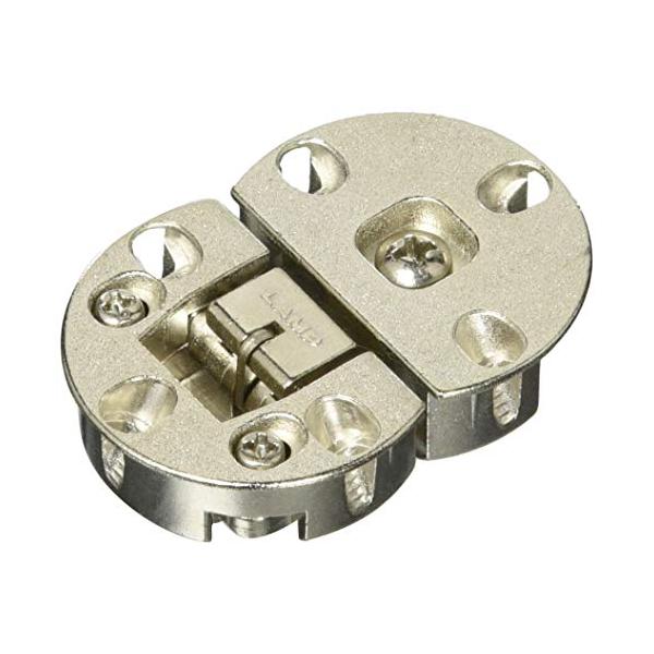 【ご購入後の当店からの連絡はご登録のメールアドレスに通知いたします。必ずご確認ください】材料:亜鉛合金仕上:ニッケルめっき適応かぶせ量:15~18推奨扉厚:16~20開き角度:90°