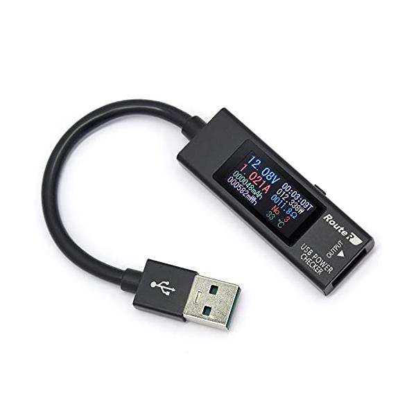 【ご購入後の当店からの連絡はご登録のメールアドレスに通知いたします。必ずご確認ください】堅牢制の高いメタル筐体、視認性に優れたカラー画面、多機能10項目表示に対応したUSBチェッカーです。QC2.0、QC3.0機器に対応。 USBの標準5V...