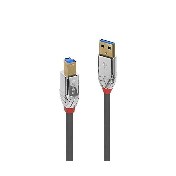 【ご購入後の当店からの連絡はご登録のメールアドレスに通知いたします。必ずご確認ください】USB 3.0/3.1ケーブルTypeA/Bクロモライン1m