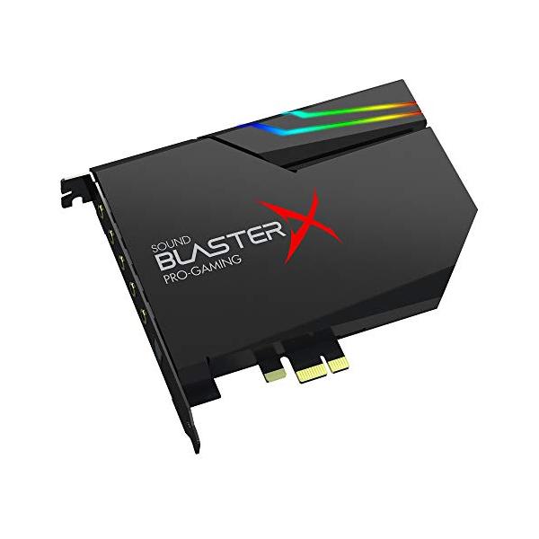 【ご購入後の当店からの連絡はご登録のメールアドレスに通知いたします。必ずご確認ください】122dB DNR 32bit/384kHz ハイレゾ対応SABRE32 Ultra DAC搭載ゲーミング サウンドカードのサラウンド サウンド機能など...