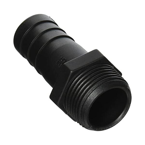 【ご購入後の当店からの連絡はご登録のメールアドレスに通知いたします。必ずご確認ください】ポンプ用ジョイントポンプ本体とホースの連結におねじ付タケノコカップリングタケノコ部にはホースを接続します内径25mmホース用樹脂製