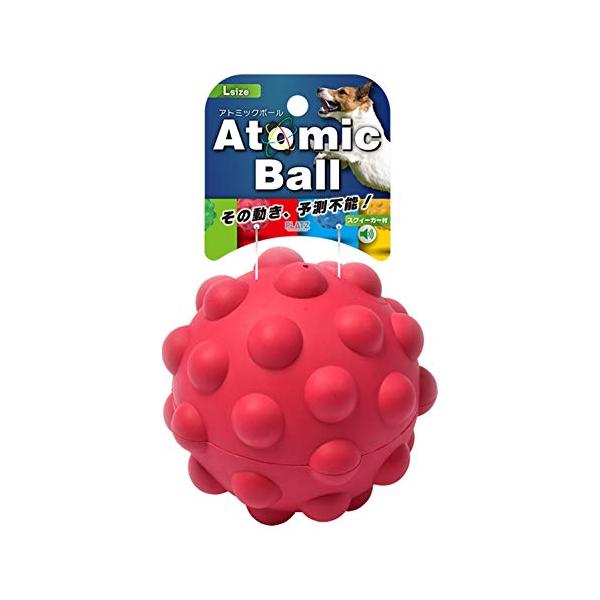 【ご購入後の当店からの連絡はご登録のメールアドレスに通知いたします。必ずご確認ください】商品名：アトミックボール　Ｌ　レッドブランド名：PLATZ生産国：中国サイズ：高さ18cm x 幅10.8cm x 奥行10.8cm重量/容積：275g