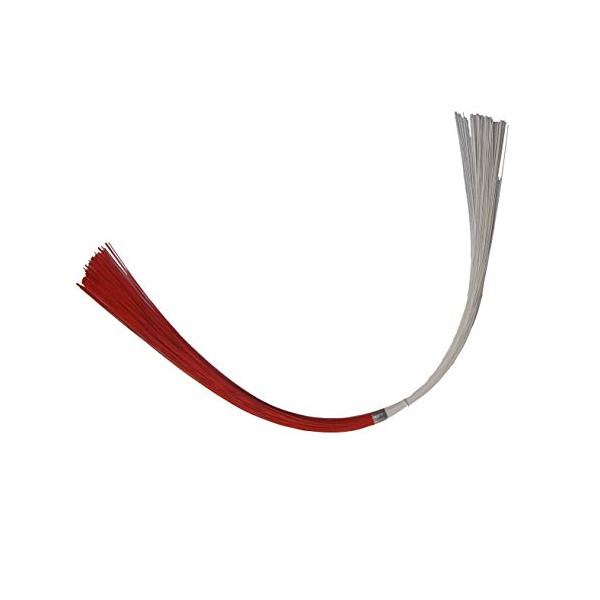 【ご購入後の当店からの連絡はご登録のメールアドレスに通知いたします。必ずご確認ください】紅白染分け水引5本貼約90ｃｍ　20本A4OPP封書サイズ入長さ約30ｃｍ慶事の催事や儀式、進物に主に使用されています。A4パッケージの為、若干の曲げ癖...