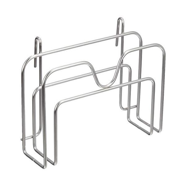 【ご購入後の当店からの連絡はご登録のメールアドレスに通知いたします。必ずご確認ください】【商品概要】収納に場所を取らないスリム形状のまな板ラック調理中の鍋ぶたの仮置きも可能まな板の板厚40mmまで対応可能<B>サイズW(cm):...