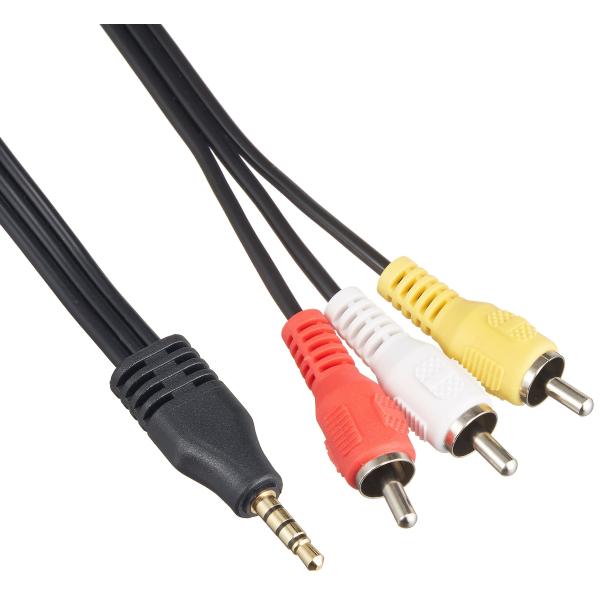 【ご購入後の当店からの連絡はご登録のメールアドレスに通知いたします。必ずご確認ください】【商品概要】【商品説明】説明外部機器接続用のステレオビデオコード外部モニターへの出力や外部機器からの入力に使用外部機器と接続して本体をモニターとして使用...