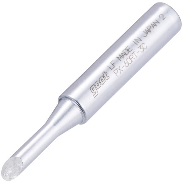 【ご購入後の当店からの連絡はご登録のメールアドレスに通知いたします。必ずご確認ください】【商品概要】製造国:日本こて先径(mm):φ3タイプ:3C型適合機種:PX-501、PX-501AS、PX-601、PX-601AS、CXR-31、CX...