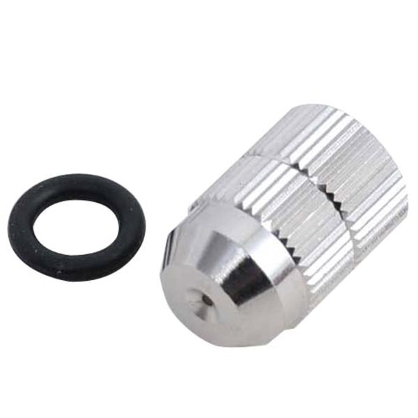 【ご購入後の当店からの連絡はご登録のメールアドレスに通知いたします。必ずご確認ください】【商品概要】用途:噴霧器パーツ適合:4.6L伸縮ノズル用特徴:伸縮ノズル用の噴口キャップ入数:1組入注意:ネジの合わない物には異径金具(別売)をご利用下...