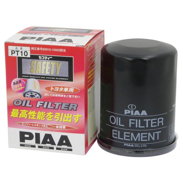 【ご購入後の当店からの連絡はご登録のメールアドレスに通知いたします。必ずご確認ください】【商品概要】PIAAブランドのオイルフィルター品番：PT10生産国：日本製該当純正品番：90915-10002【注意！】ご購入の際には車種適用表をご確認...