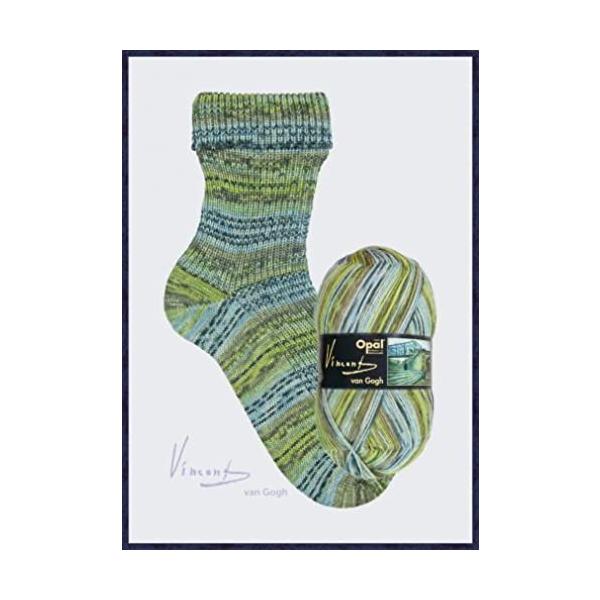 【ご購入後の当店からの連絡はご登録のメールアドレスに通知いたします。必ずご確認ください】【商品概要】オランダの画家ゴッホの作品をイメージしたドイツ生まれ、OPALの段染め毛糸です素材：ウォッシャブルウール75％ ナイロン25％容量：4本撚り...