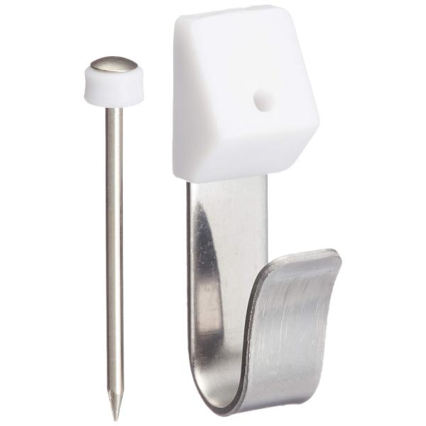 【ご購入後の当店からの連絡はご登録のメールアドレスに通知いたします。必ずご確認ください】【商品概要】木壁・石膏ボード用フック耐荷重3kg【色】ホワイト【サイズ】 W16xH35mm【入数】3個【商品説明】説明フレームの他に、色々な小物も掛け...