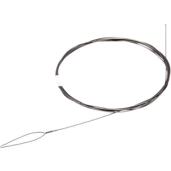 【ご購入後の当店からの連絡はご登録のメールアドレスに通知いたします。必ずご確認ください】【商品概要】全長:1.5m線径:0.2mmポケットケース:無し糸を通す穴が大きいので、船上でも安易に糸を通す事ができます。形状記憶だから、折れたり曲がっ...