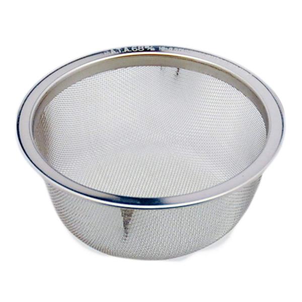 【ご購入後の当店からの連絡はご登録のメールアドレスに通知いたします。必ずご確認ください】【商品概要】サイズ:A6.8cm B深さ3.0cm Cリング外寸7.5cm D茶こし穴内寸約6.5cm素材:18-8ステンレススチールサイズ:A68mm...