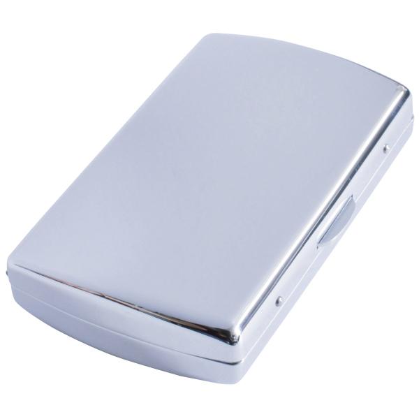 【ご購入後の当店からの連絡はご登録のメールアドレスに通知いたします。必ずご確認ください】【商品概要】シガレットケース外寸：89x57x20mmキングサイズのタバコ12本収納クロームポリッシュ【商品説明】【商品詳細】ブランド：Tsubota ...