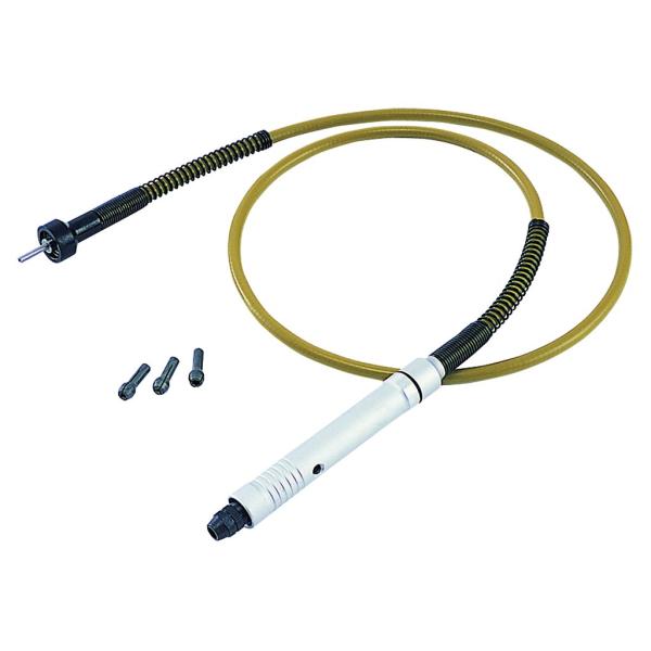 【ご購入後の当店からの連絡はご登録のメールアドレスに通知いたします。必ずご確認ください】【商品概要】用途:狭い箇所、ルーター本体と離れた部分の加工機体寸法:全長1000mm作業部太さ:Φ15mm適合機種:No.28400、28472、284...