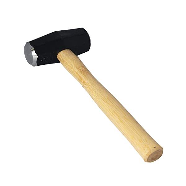 【ご購入後の当店からの連絡はご登録のメールアドレスに通知いたします。必ずご確認ください】【商品概要】頭部重量:1.3kg柄の長さ:300mm焼入硬度:44度〜55度頭部:機械構造用炭素鋼S53C柄:竹【商品説明】適度なしなりがある竹柄石頭ハ...