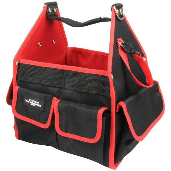 【ご購入後の当店からの連絡はご登録のメールアドレスに通知いたします。必ずご確認ください】【商品概要】特徴:道具工具の収納・持ち運び。使いやすいコンパクトサイズサイズ:約幅270×奥行210×高さ350mm色:ブラック&amp;レッド仕様:D...