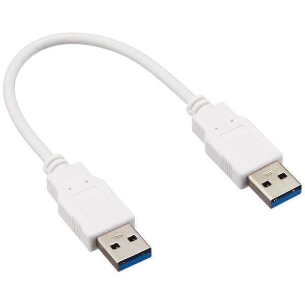 【ご購入後の当店からの連絡はご登録のメールアドレスに通知いたします。必ずご確認ください】【商品概要】USB3.0対応の両端Aオス(ストレート結線)ケーブルUSB : 3.0 (3.1 Gen1、最大5Gbps)、2.0対応端子1 : USB...