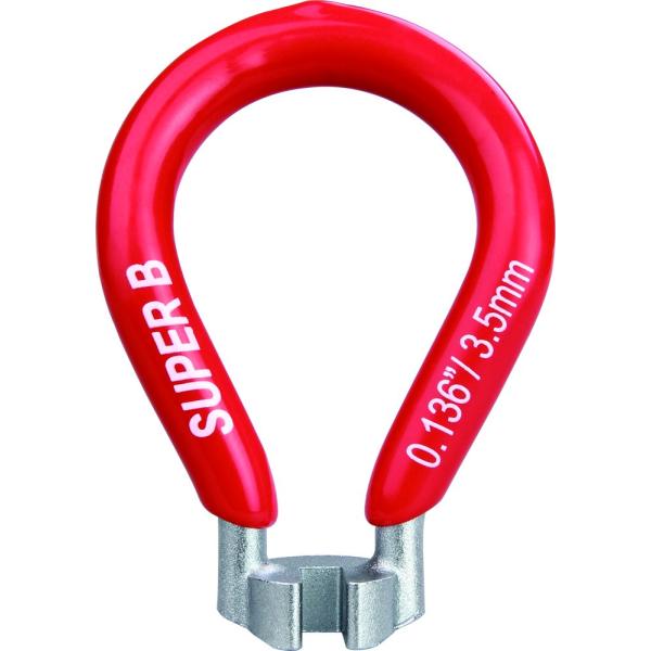 【ご購入後の当店からの連絡はご登録のメールアドレスに通知いたします。必ずご確認ください】【商品概要】サイズ:3.5mmニップル(Asian)カラー:レッド【商品説明】【商品詳細】ブランド：スーパービー(SUPER B)商品種別：スポーツ＆ア...