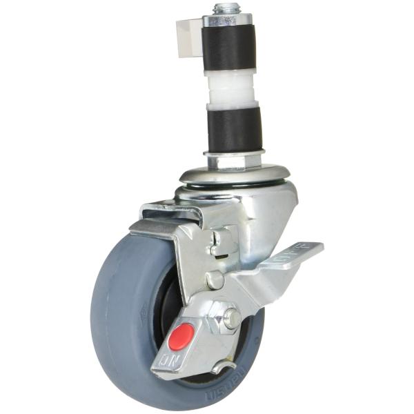 【ご購入後の当店からの連絡はご登録のメールアドレスに通知いたします。必ずご確認ください】【商品概要】車輪種類:ゴム・グレー(B入)許容荷重(daN):60車輪径D(mm):75車輪幅(mm):27取付高H(mm):98軸径T(mm):22軸...