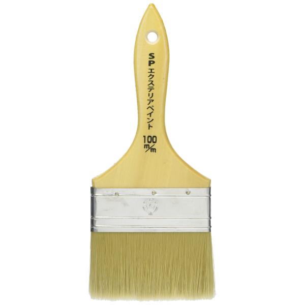 【ご購入後の当店からの連絡はご登録のメールアドレスに通知いたします。必ずご確認ください】【商品概要】屋外木部、ウッドデッキ・ラティスの塗装に！化繊100%なのに、豚毛のような刷毛先で塗りやすい。【材質】毛材:化学繊維　 ハンドル:木、スチー...