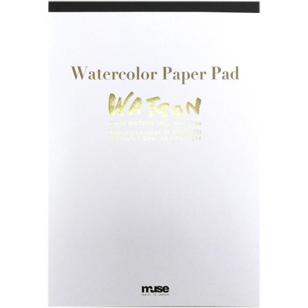 【ご購入後の当店からの連絡はご登録のメールアドレスに通知いたします。必ずご確認ください】【商品概要】サイズ：Ａ4枚数：15枚【商品説明】【商品詳細】ブランド：ミューズ(Muse)商品種別：ホビー商品名：ミューズ(Muse) 水彩紙 ホワイト...