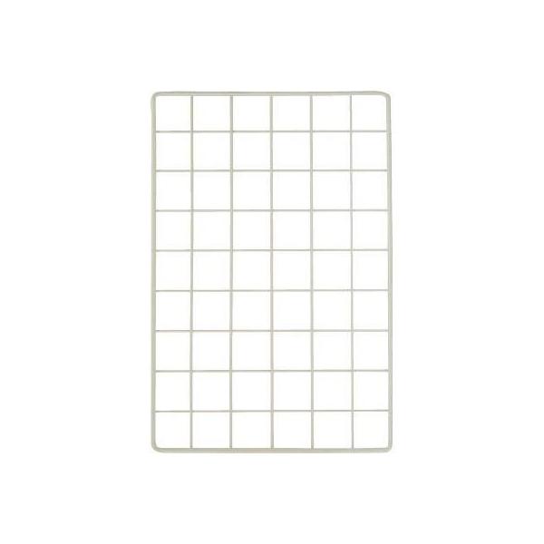 【ご購入後の当店からの連絡はご登録のメールアドレスに通知いたします。必ずご確認ください】【商品概要】色：白幅(mm)：600厚さ(mm)：6高さ(mm)：1200耐荷重：10kg【商品説明】【特長】物を引っ掛けて置けるメッシュパネルです。壁...