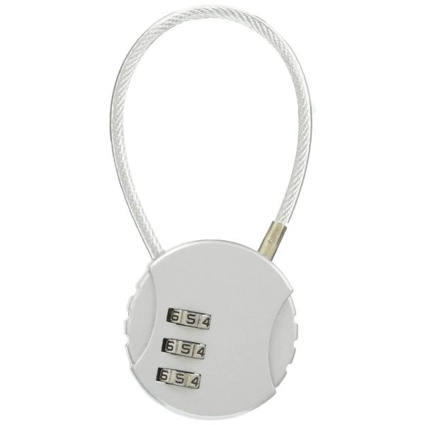 【ご購入後の当店からの連絡はご登録のメールアドレスに通知いたします。必ずご確認ください】【商品概要】番号はお好きな番号に設定できます。ツルがワイヤー式のため大変便利。使用上の注意:必ず施錠の確認をして下さい。簡易施錠目的のカギですので本格的...