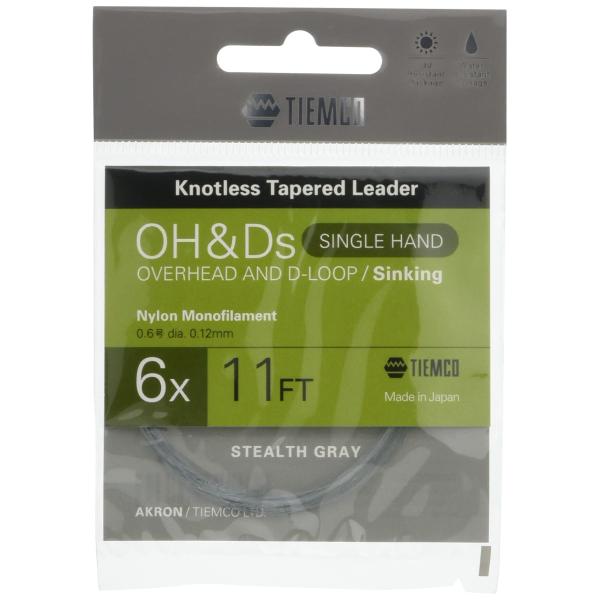 【ご購入後の当店からの連絡はご登録のメールアドレスに通知いたします。必ずご確認ください】【商品概要】素材:ナイロン/全長:11FT/0Xステルスグレー姉妹品のシンキングティペットと合わせてお使いください。カウントダウン時の棚ボケを防ぎます。...