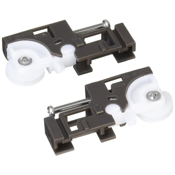 【ご購入後の当店からの連絡はご登録のメールアドレスに通知いたします。必ずご確認ください】【商品概要】住宅建材(木造戸建用)部品【商品色】ダークグレー(KG)【内容】戸車(左右)×各1、交換要領書【対象商品】マディオ 引違い窓網戸 (2005...