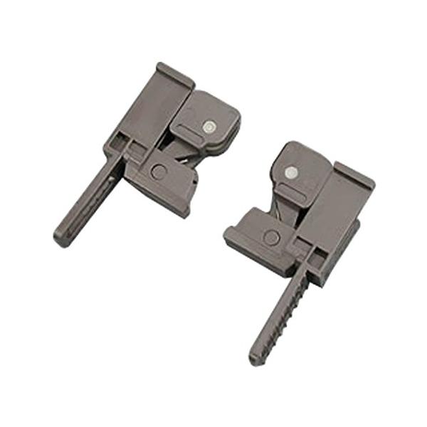 【ご購入後の当店からの連絡はご登録のメールアドレスに通知いたします。必ずご確認ください】【商品概要】住宅建材(木造戸建用)部品【商品色】ダークグレー(KG)【内容】振れ止め×2、ねじ×2、交換要領書【対象商品】FM型網戸用振れ止め左右セット...