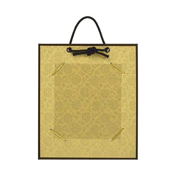 【ご購入後の当店からの連絡はご登録のメールアドレスに通知いたします。必ずご確認ください】【商品概要】【サイズ】 212x182mm【色】 金茶【材質】 紙(どんす紙)金刷りの美しい日本製緞子(どんす)紙を使用した根強い人気の色紙掛けです。1...