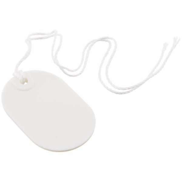 【ご購入後の当店からの連絡はご登録のメールアドレスに通知いたします。必ずご確認ください】【商品概要】ヒモ付形状:小判形参考寸法:20×30mmヒモ長さ:120mm色:白【商品説明】【商品詳細】ブランド：未来工業商品種別：DIY・工具・ガーデ...