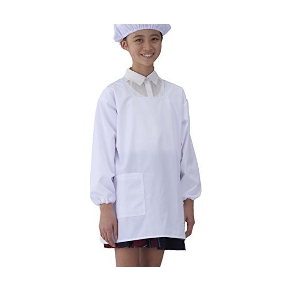 【ご購入後の当店からの連絡はご登録のメールアドレスに通知いたします。必ずご確認ください】【商品概要】制菌加工(O-157対応素材)右前ポケット付色:ホワイトサイズ:5号素材:ポリエステル65%/綿35%(ポプリン)袖口ゴム仕様(取替え口あり...