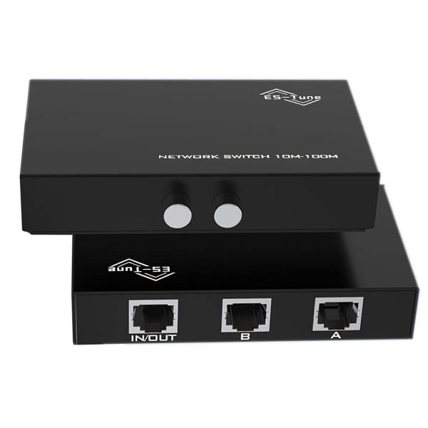 【ご購入後の当店からの連絡はご登録のメールアドレスに通知いたします。必ずご確認ください】【商品概要】LAN回線を物理的に切替できます！電源が必要なくて信号に邪魔しません。双方向の切替器、外部内部のネットワークの切替、ネットワークへ接続するパ...