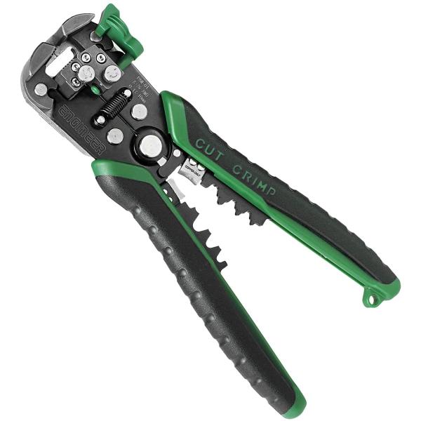 【ご購入後の当店からの連絡はご登録のメールアドレスに通知いたします。必ずご確認ください】【商品概要】電気工事士試験対応電線径自動調整付きで作業が早いワイヤーストリッパー微調整ノブでストリップの強さを調整することで、超極細線をストリップできま...