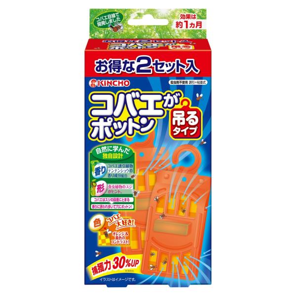 【ご購入後の当店からの連絡はご登録のメールアドレスに通知いたします。必ずご確認ください】【商品概要】・キッチン、シンク周り、ゴミ箱まわりに効果的・「オレンジカバー」でコバエを強力に誘引し捕獲殺虫します。・殺虫剤を噴霧できない食品まわりでも使...