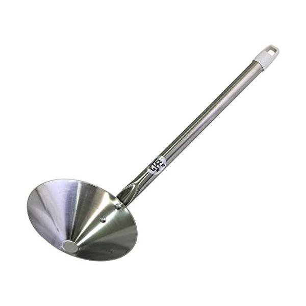 【ご購入後の当店からの連絡はご登録のメールアドレスに通知いたします。必ずご確認ください】【商品概要】塗り壁材料を掬う時に使用します。薄塗り材、繊維壁、プラスター、ジョリパット等の材料を鏝板に載せるのに便利です。ステンレス製! パイプ柄タイプ...