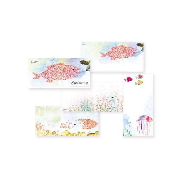 【ご購入後の当店からの連絡はご登録のメールアドレスに通知いたします。必ずご確認ください】【商品概要】【サイズ】80×167mm【商品説明】説明絵本作家、レオ・レオ二の一筆箋です。みんな大好き「スイミー」の絵が大胆にデザインされていて、ひとめ...