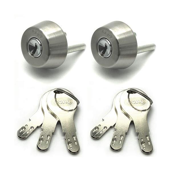 【ご購入後の当店からの連絡はご登録のメールアドレスに通知いたします。必ずご確認ください】【商品概要】ゴール社のD9ディンプルシリンダー 鍵 交換【商品説明】※<b>S寸法</b>と<b>L寸法</b...